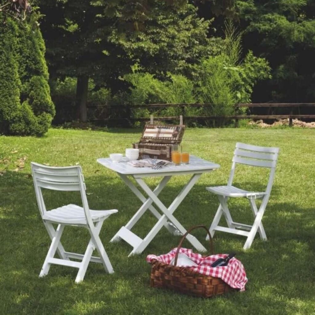 Adige Folding Patio Table - Casa Calore